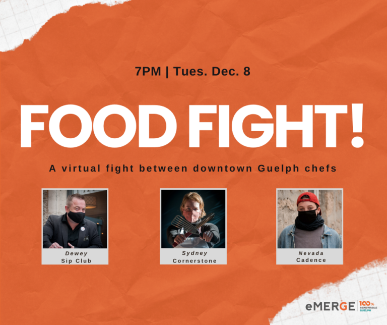 Food Fight: My Dish Tastes Way Better than Yours! - eMerge Guelph